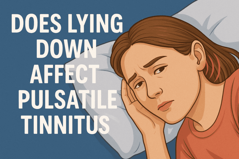Pulsatile tinnitus in one ear only at night