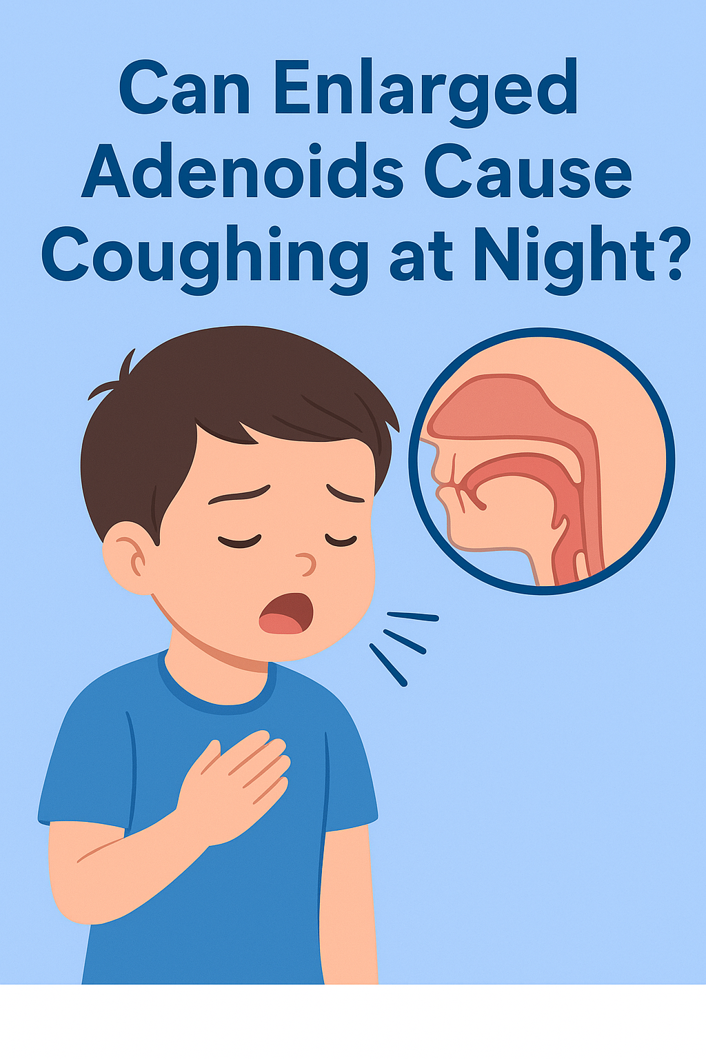 Can Enlarged Adenoids Cause Coughing at Night?